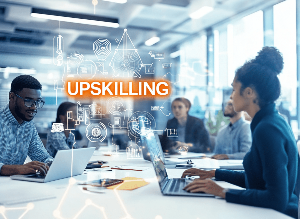 Upskilling: Wie Mitarbeiter und Unternehmen wettbewerbsfähig bleiben